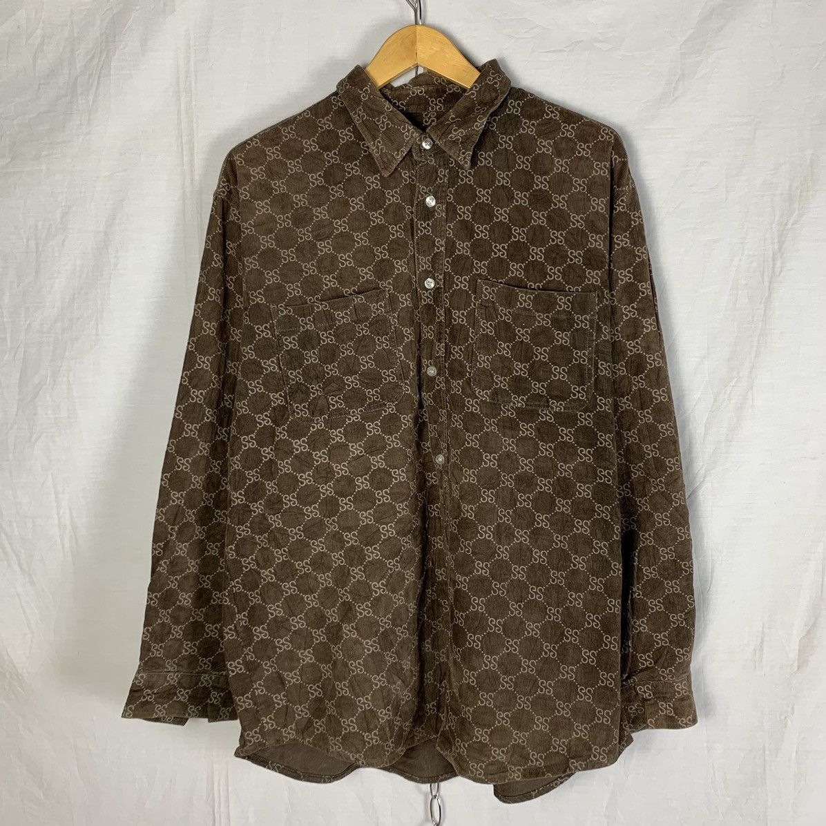 Streetwear × Stussy × Vintage Vintage Stussy Monogram Rip Off Gucci ...