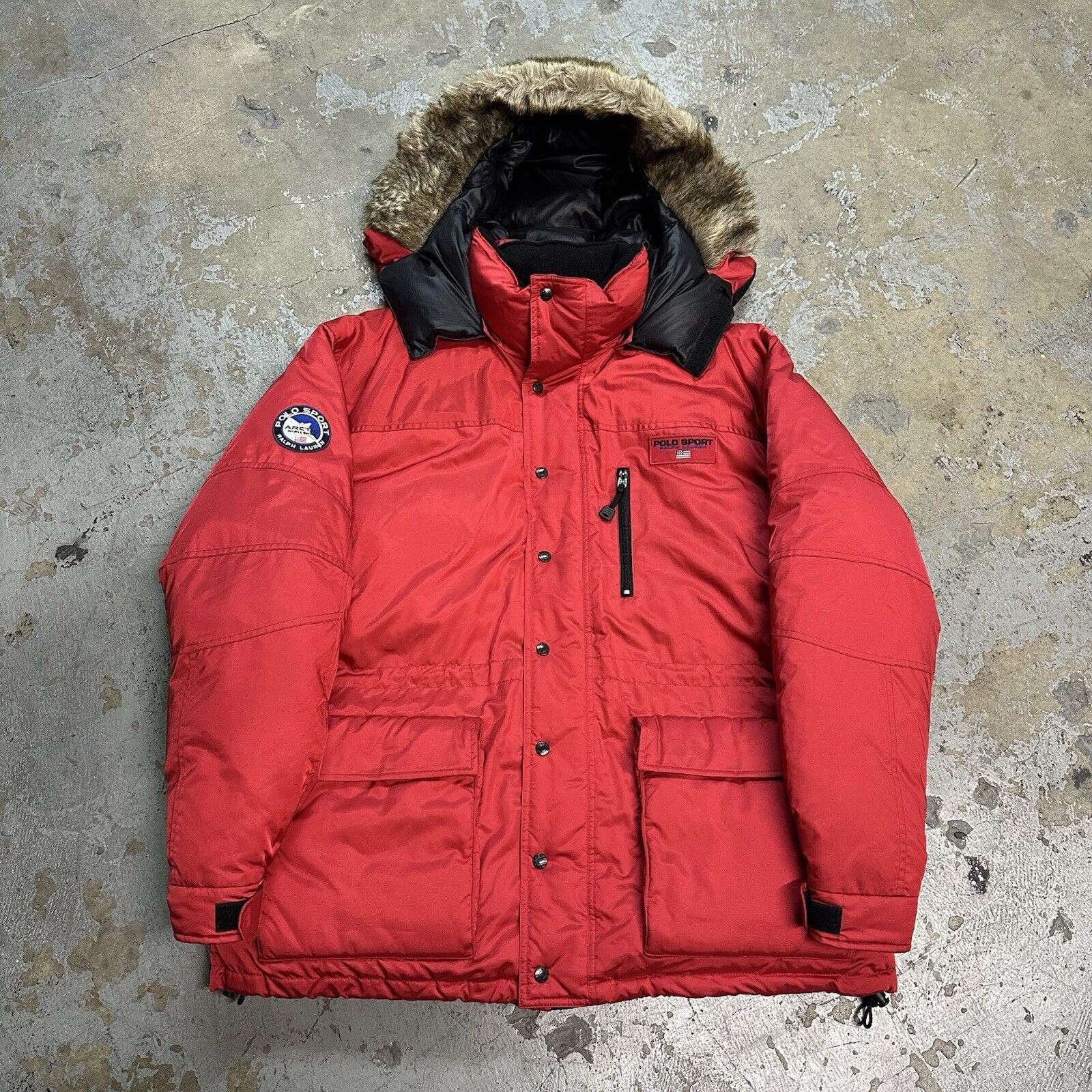 Polo Ralph Lauren × Streetwear × Vintage Vintage Polo Sport Goose Down ...