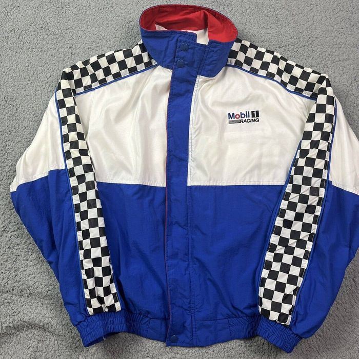 Other Vintage Mobil 1 Racing Coat Nascar Lightweight Jacket | Grailed