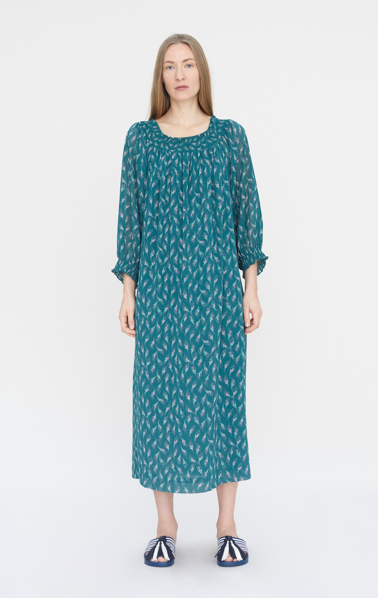 Rodebjer Rodebjer Nevada seaflower Dress | Grailed