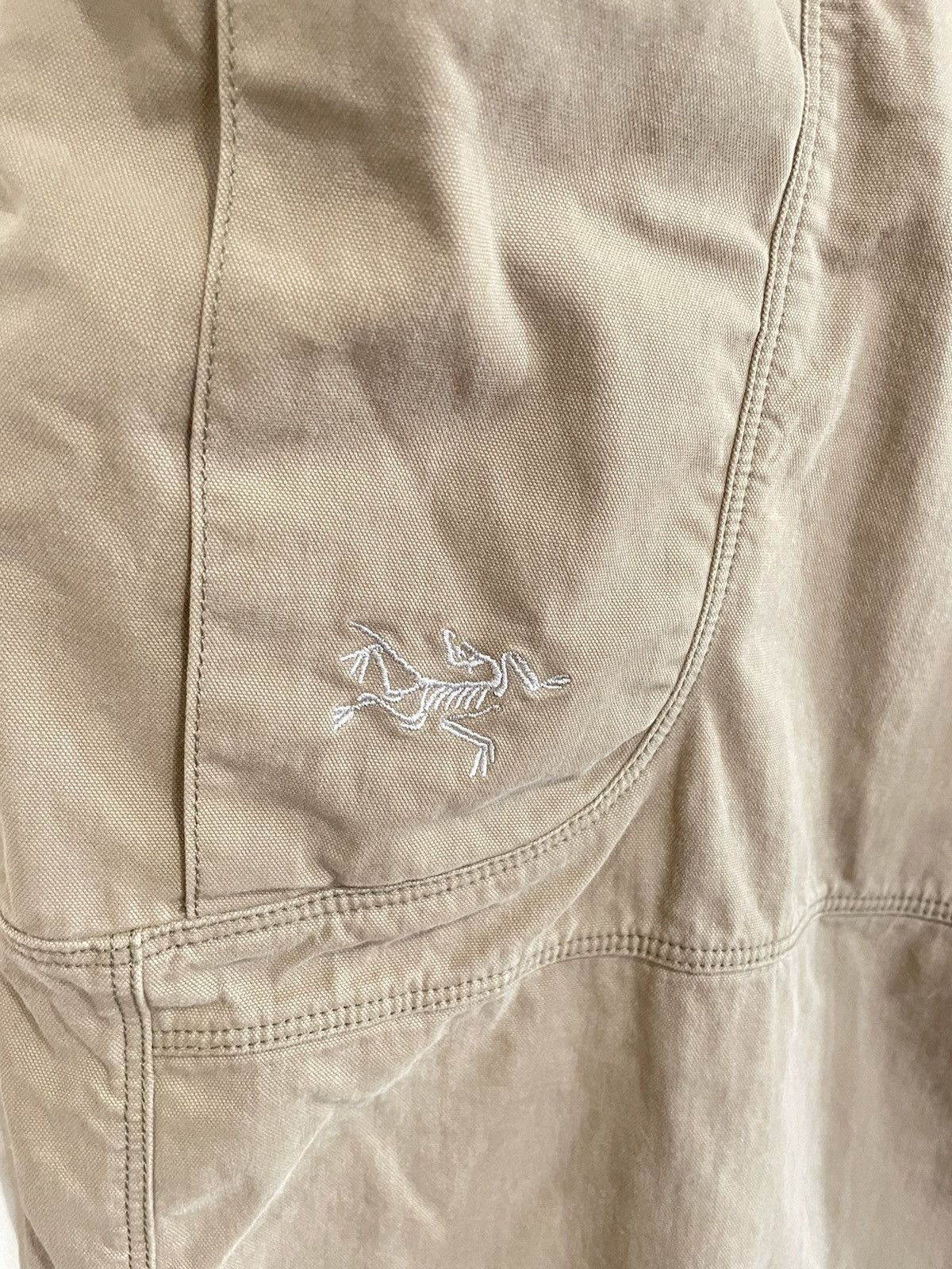 Arc'Teryx Rare Vintage Arcteryx Double Knee Canvas Material Pants | Grailed