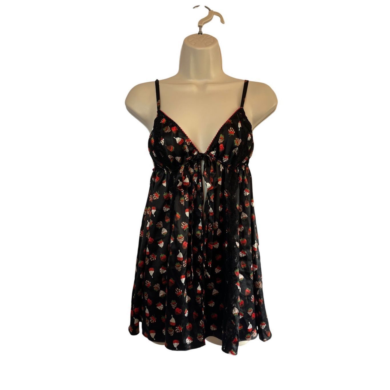 Victoria's Secret Victoria’s Secret Y2K chocolate strawberry silky ...