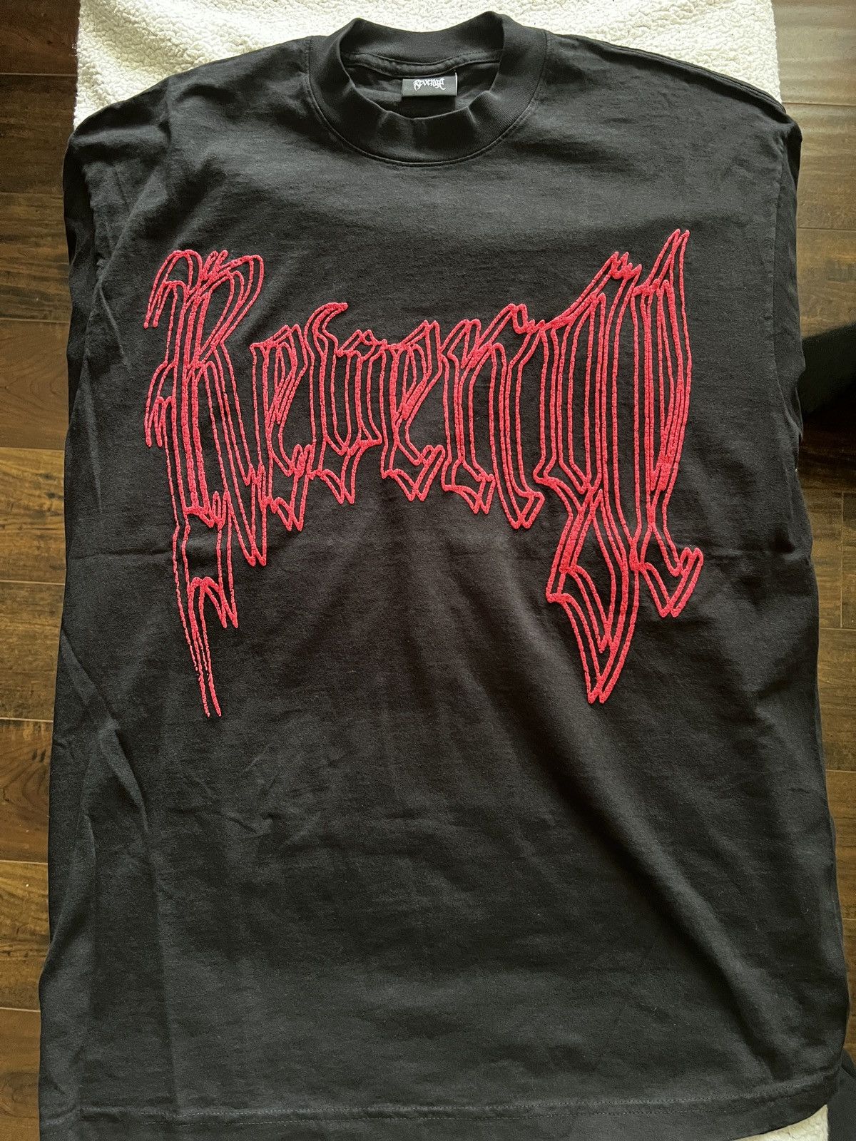 Revenge Revenge Paralysis Black Tee | Grailed