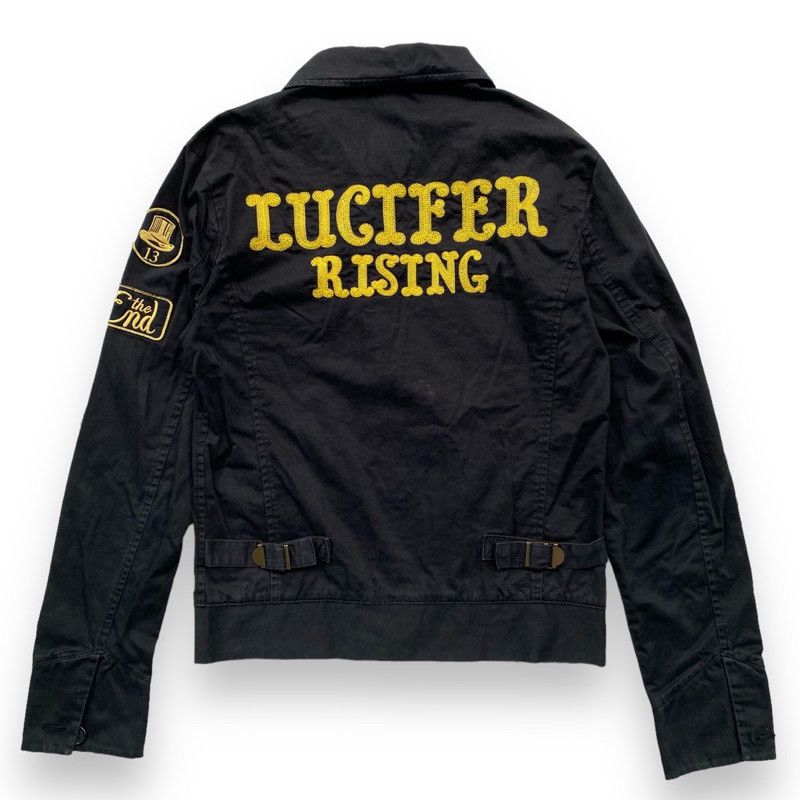 Hysteric Glamour Hysteric Glamour "Lucifer Rising" Patch Work Jacket ...