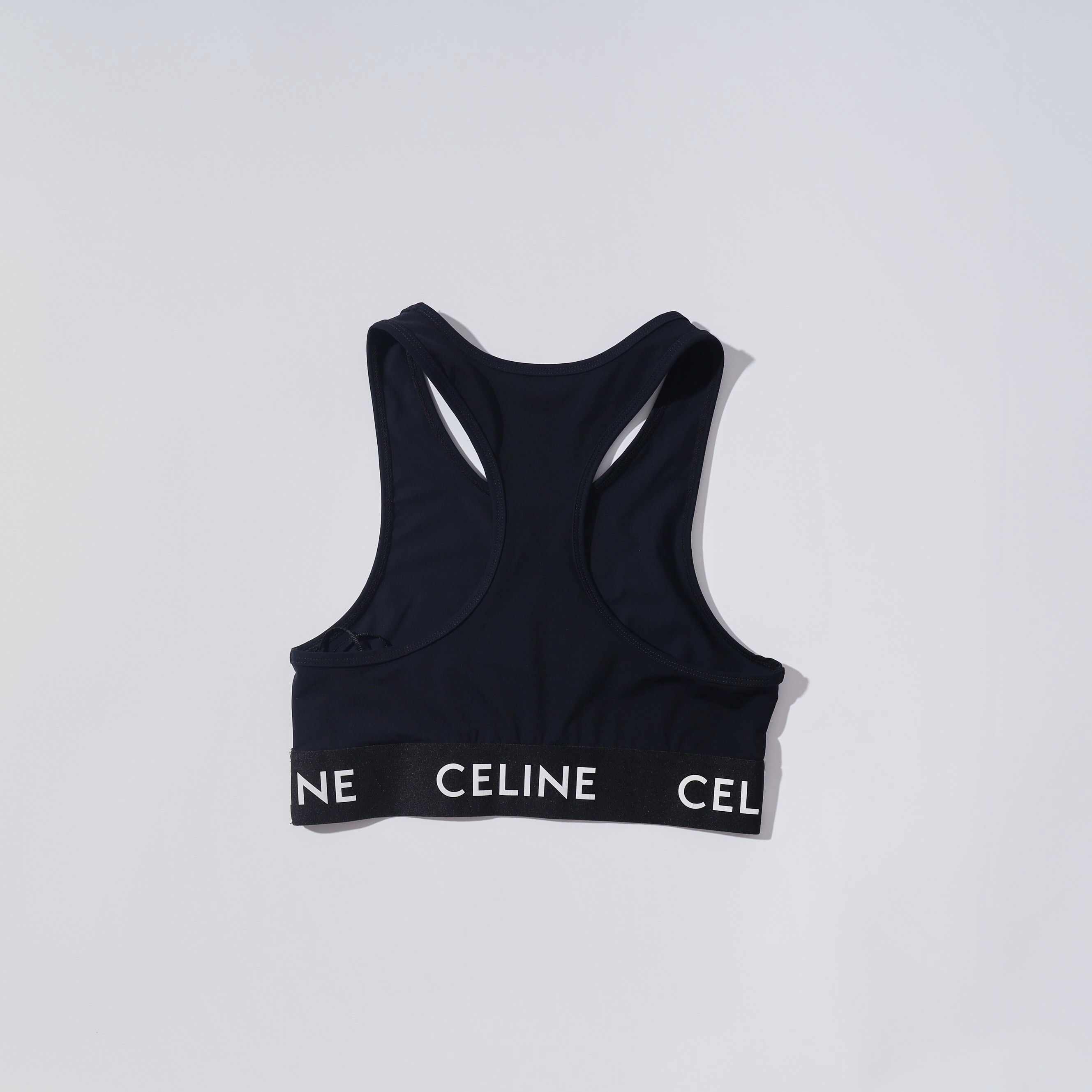 Celine CELINE Sports Bra in Technical Jersey BLACK | Grailed