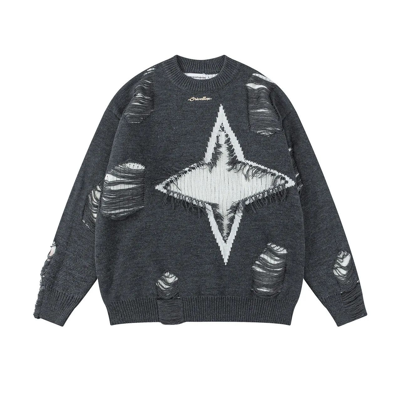 Vintage Vintage Star Hole Breaking Sweater | Grailed