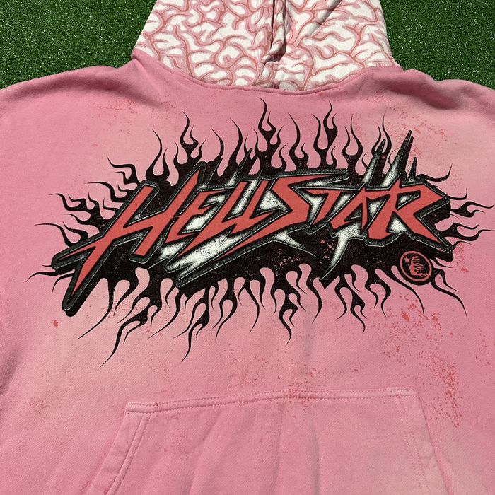 HELLSTAR Hellstar brainwashed hoodie with brain | Grailed