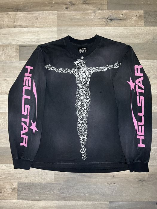 HELLSTAR HELLSTAR QR CHRIST LONG SLEEVE | Grailed