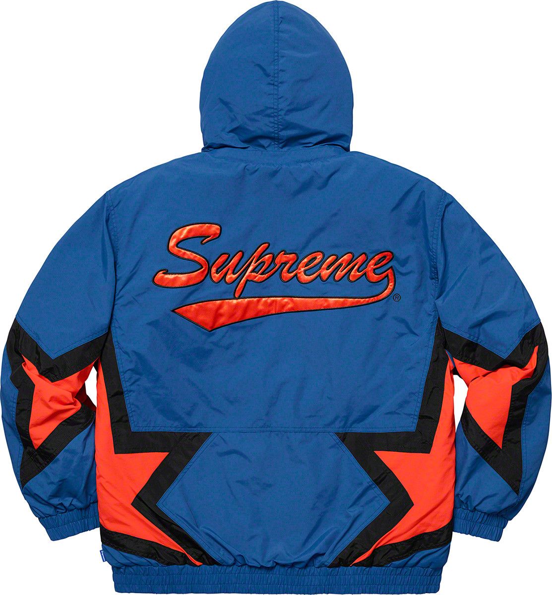 Supreme STARS PUFFY JACKET | Grailed