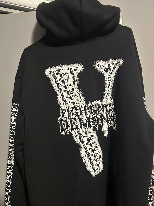 Vlone Juice Wrld x Vlone Bones Hoodie. | Grailed