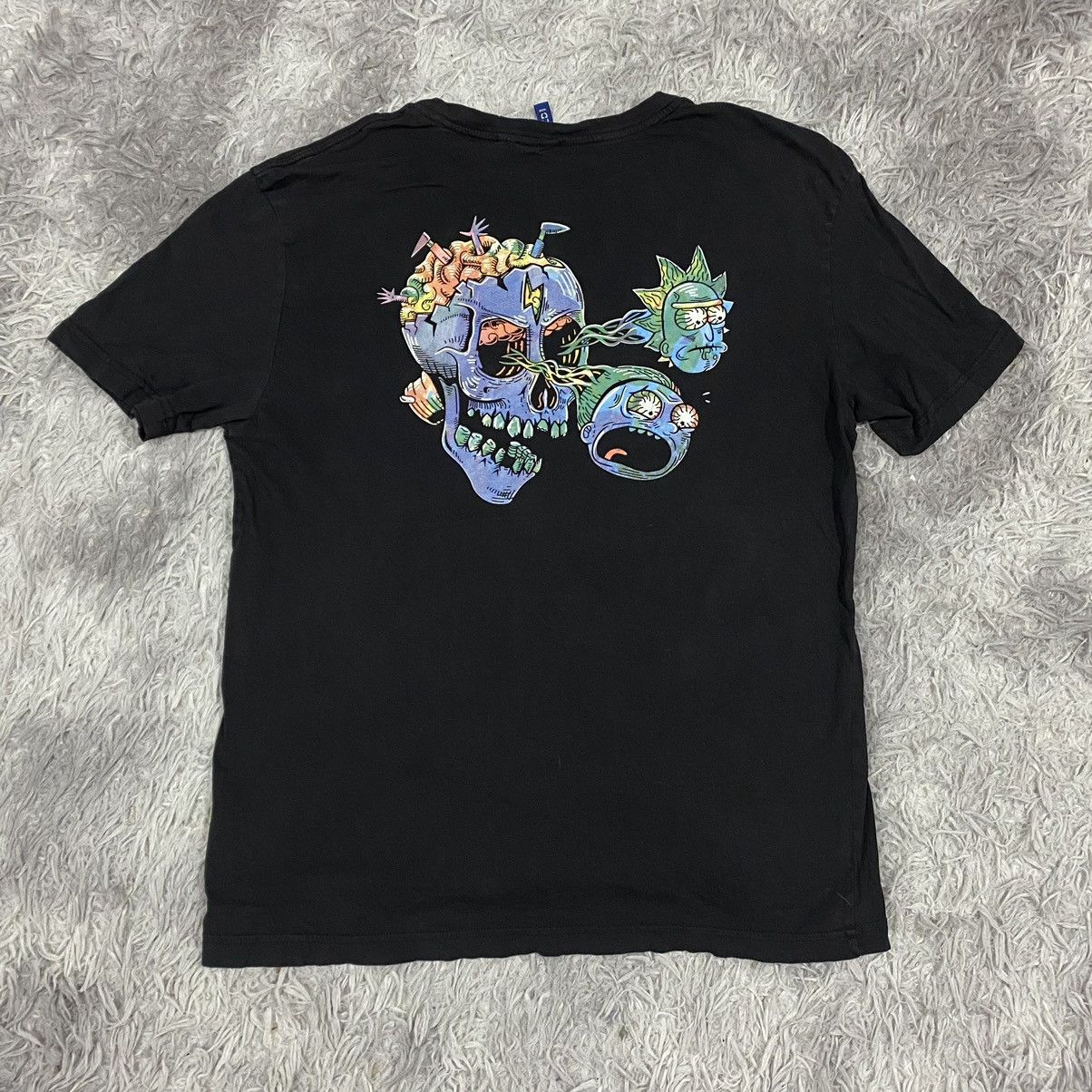 Cartoon Network Distressed ricky and morty cartoon | Grailed