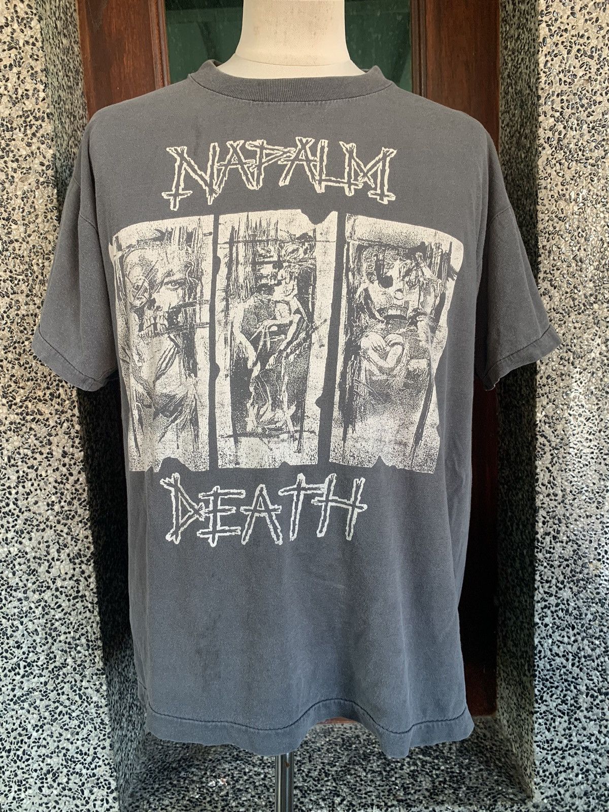 Vintage Vintage 90s Napalm Death Band T Shirt | Grailed