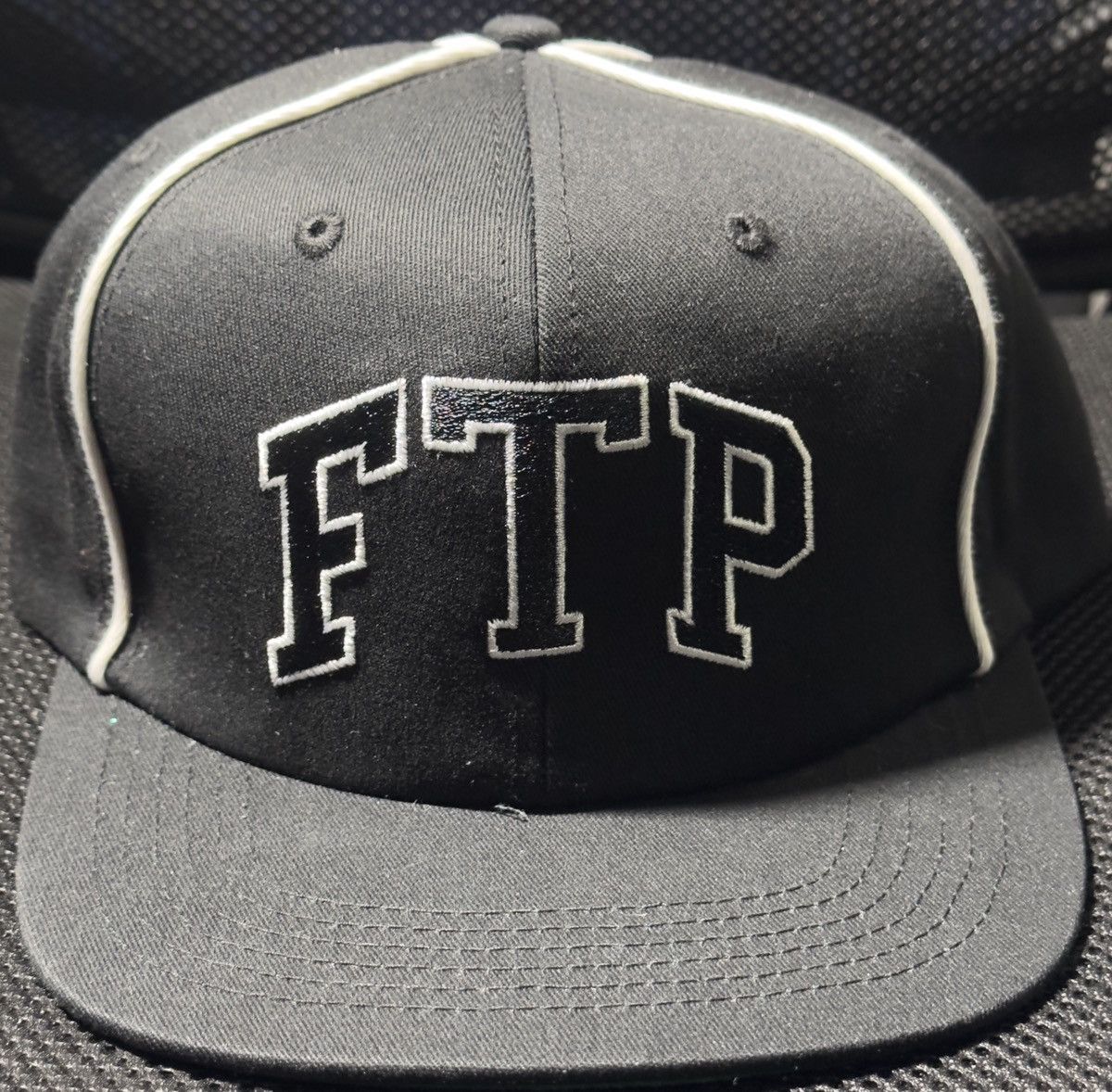 Fuck The Population FTP Arch Logo 6 Panel Hat | Grailed