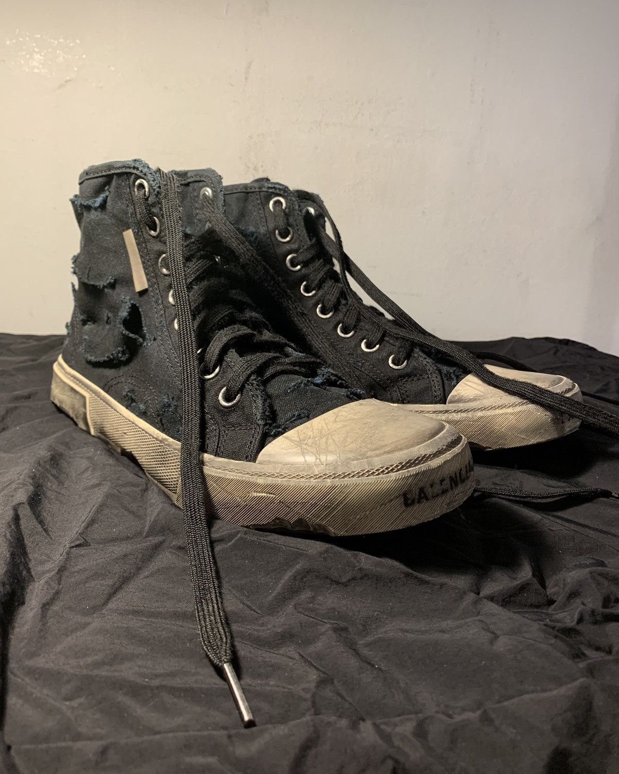 Balenciaga Super Destroyed Limited Edition Paris Sneakers | Grailed