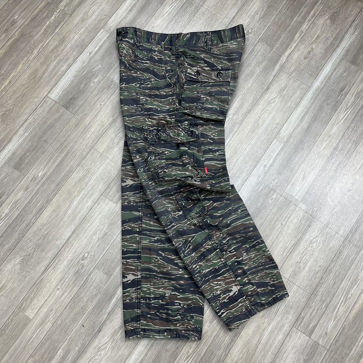 Wtaps WTAPS Camouflage Tiger Stripe Military Cargo Pants | Grailed
