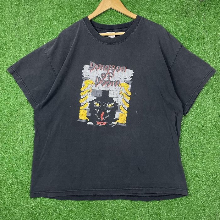Vintage Vintage 90s WCW Dungeon of Doom T-Shirt | Grailed