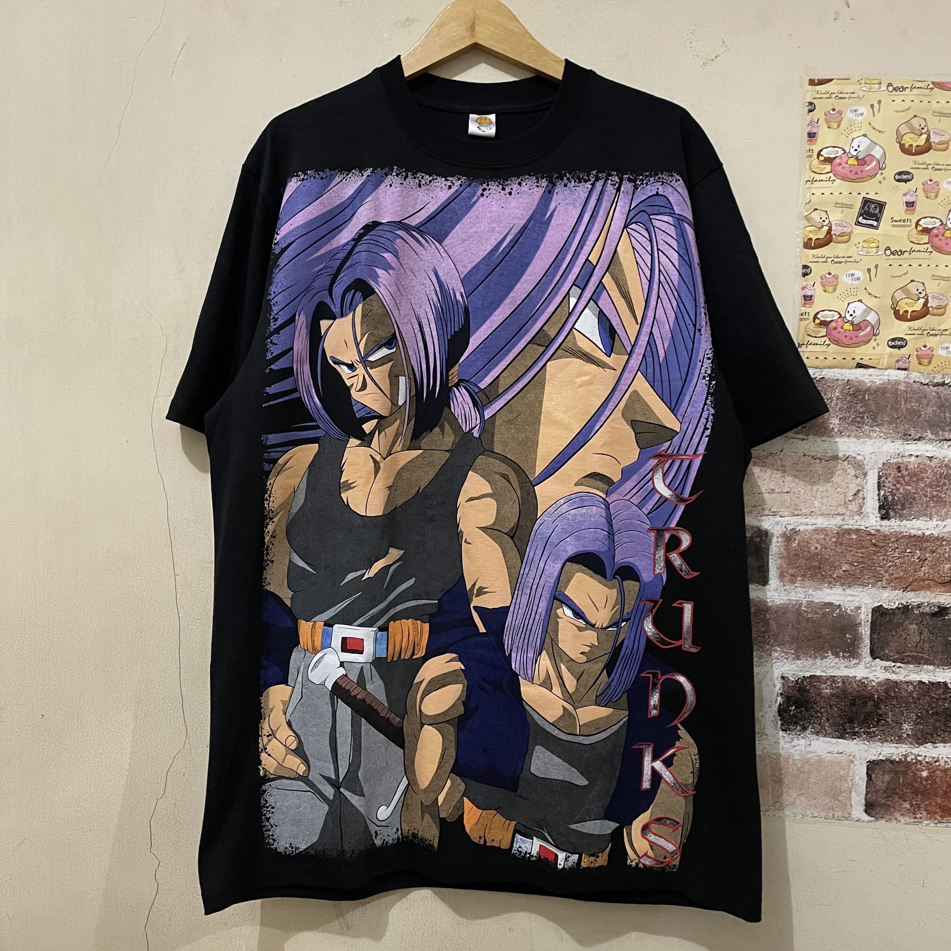 Anima × Japanese Brand × Tee Shirt Trunks Dragon Ball Z DBZ Tee ...