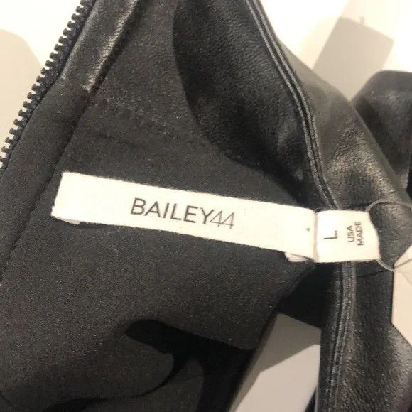 Bailey 44 Bailey44 Black Mock Neck Leather Like Crop Top | Grailed Bailey 44 Bailey44 Black Mock Neck Leather Like Crop Top | Grailed