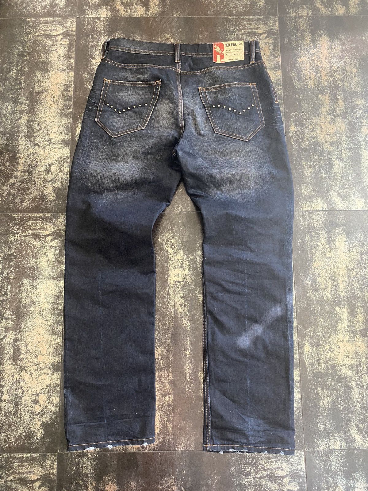 Hysteric Glamour × If Six Was Nine × Streetwear Dirty pants Faded Crash ...