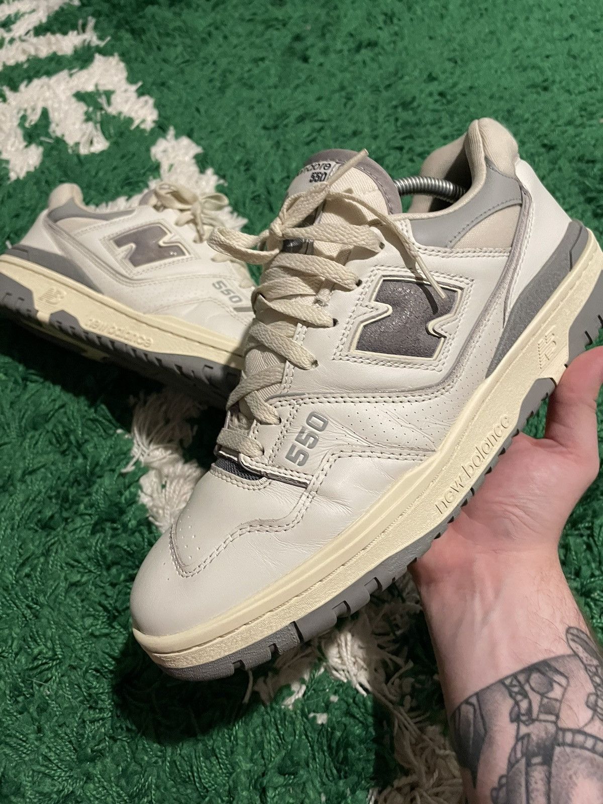 Aime Leon Dore × New Balance new balance 550 grey ALD | Grailed