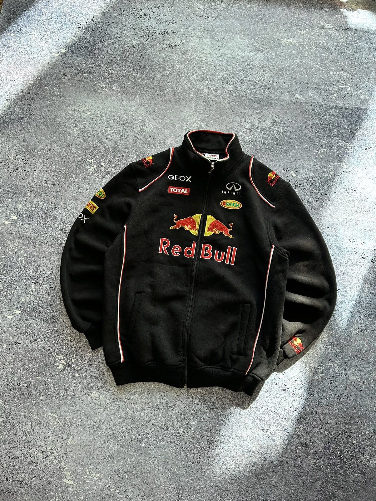 Racing × Red Bull × Vintage Red Bull Racing Jacket Track Infinity ...