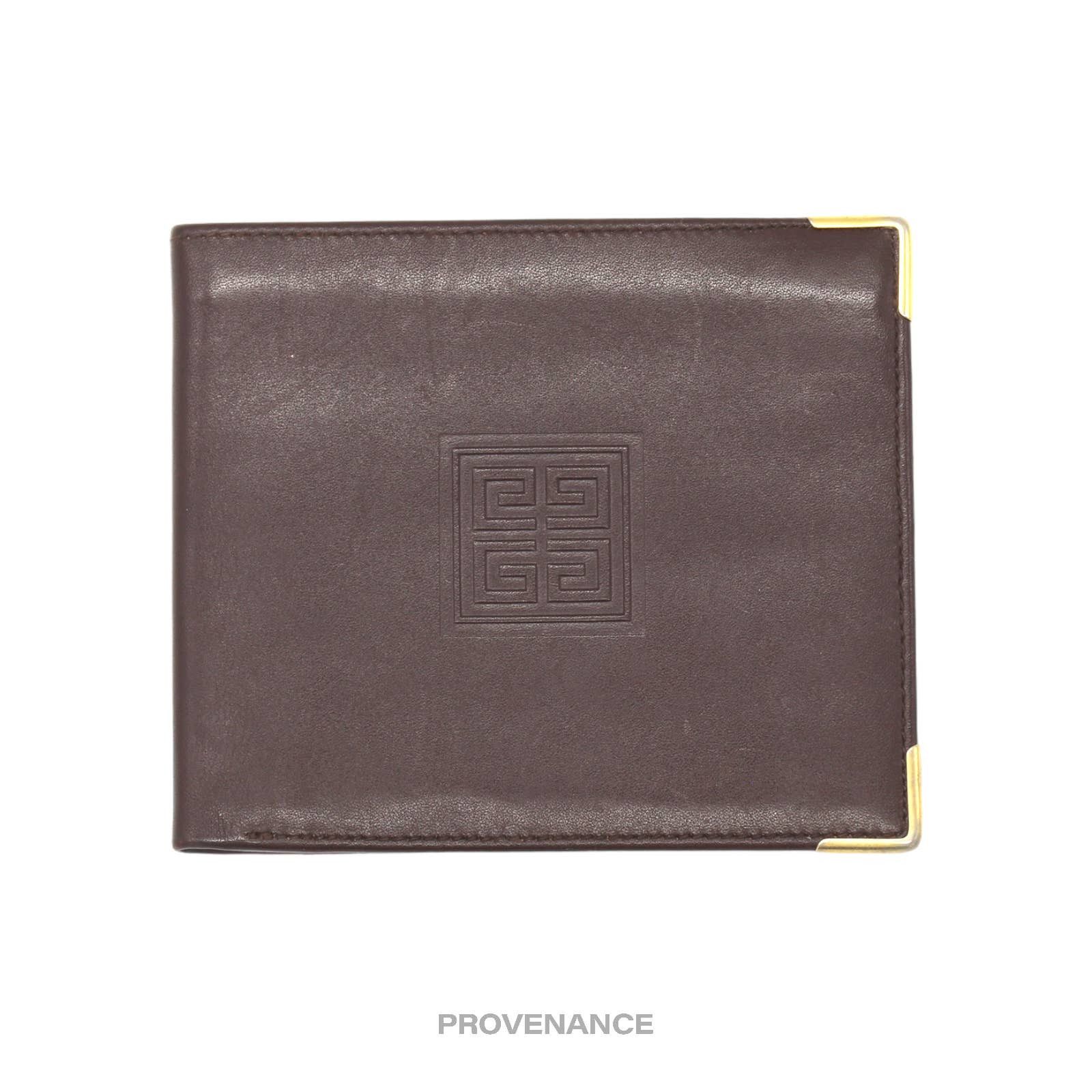 Givenchy 🔴 Givenchy Bifold Wallet - Chocolate Leather | Grailed