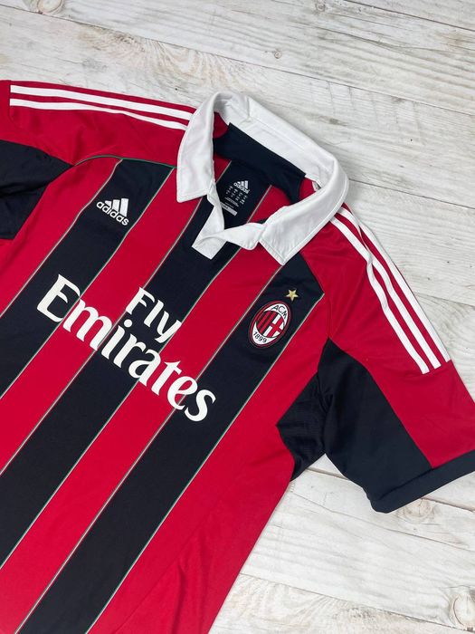 Adidas Adidas AC Milan 2012 2013 Home Football Shirt Soccer Jersey | Grailed