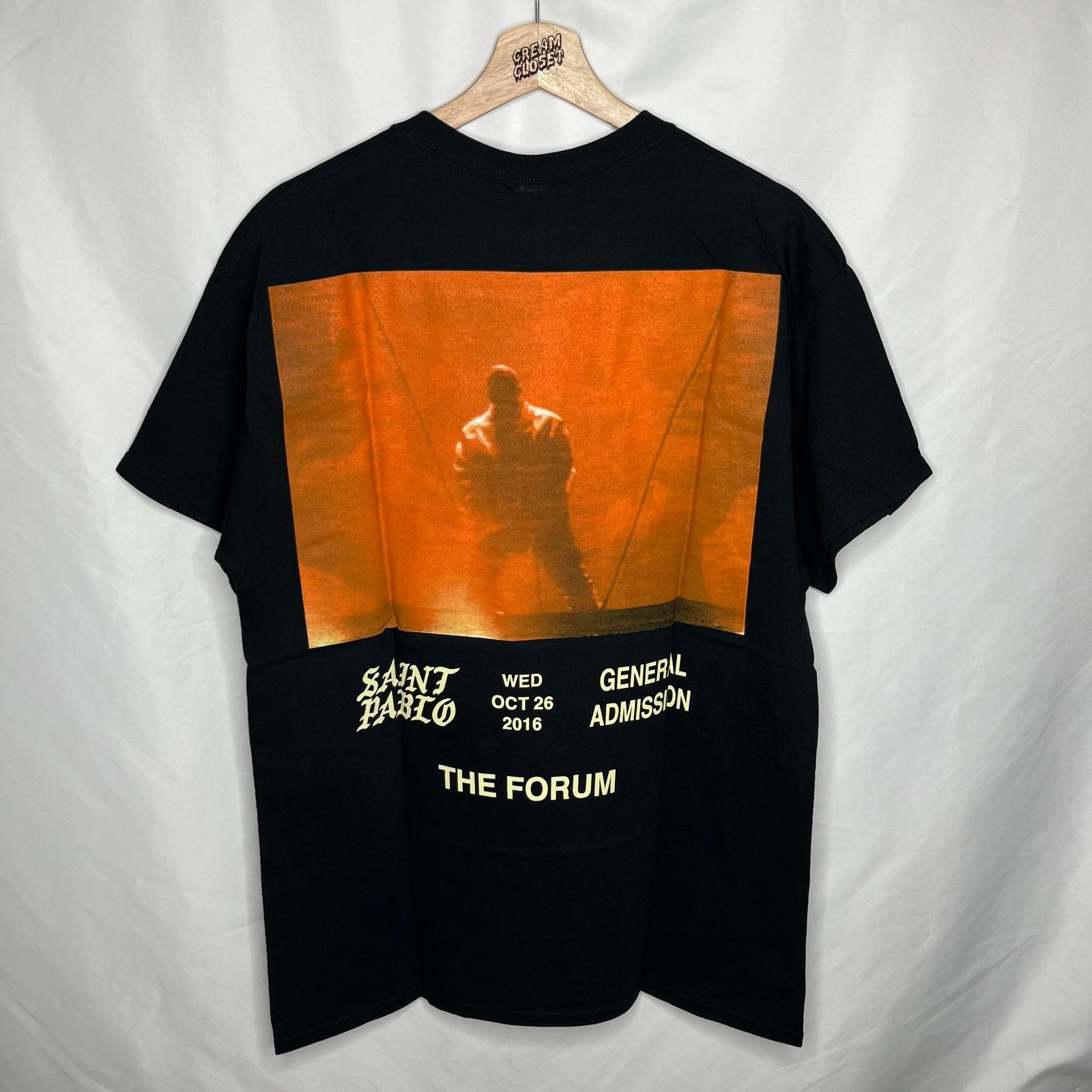 Kanye West Saint Pablo General Admission Hip Hop Rap Tour Merch Tee ...