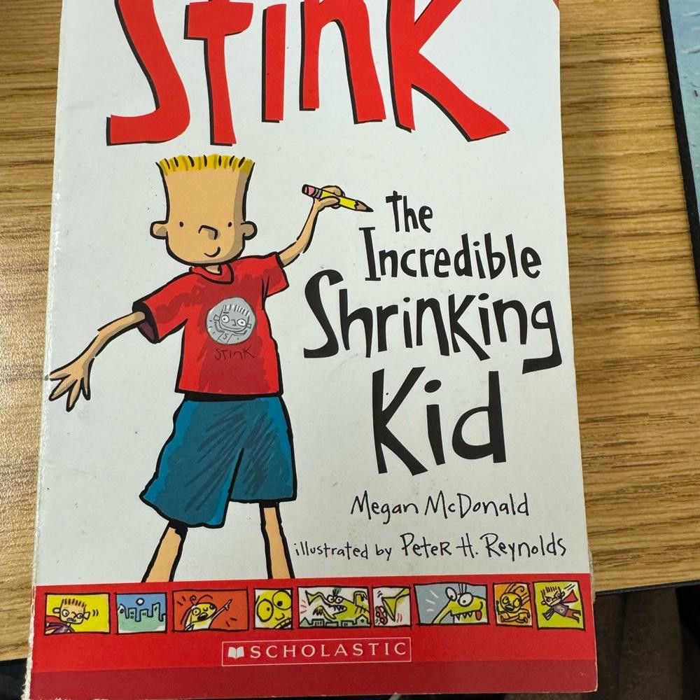 Designer Scholastic Stink: The Incredible Shrinking Kid Book | Grailed