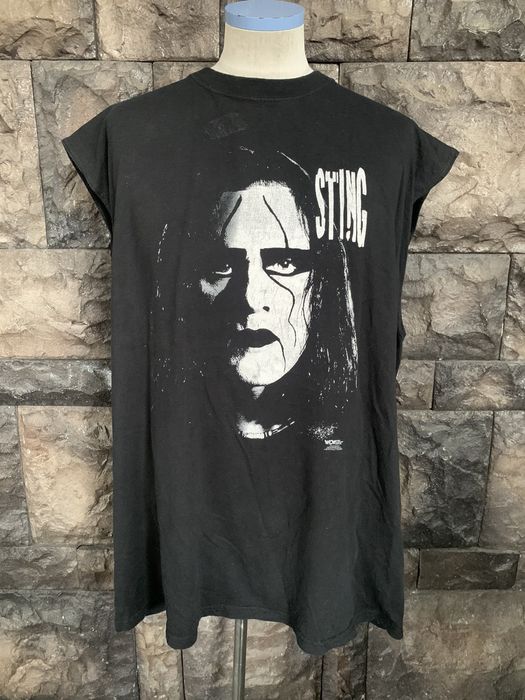 Vintage Vintage Sting WCW Pro Wrestler Sleeveless T Shirt | Grailed