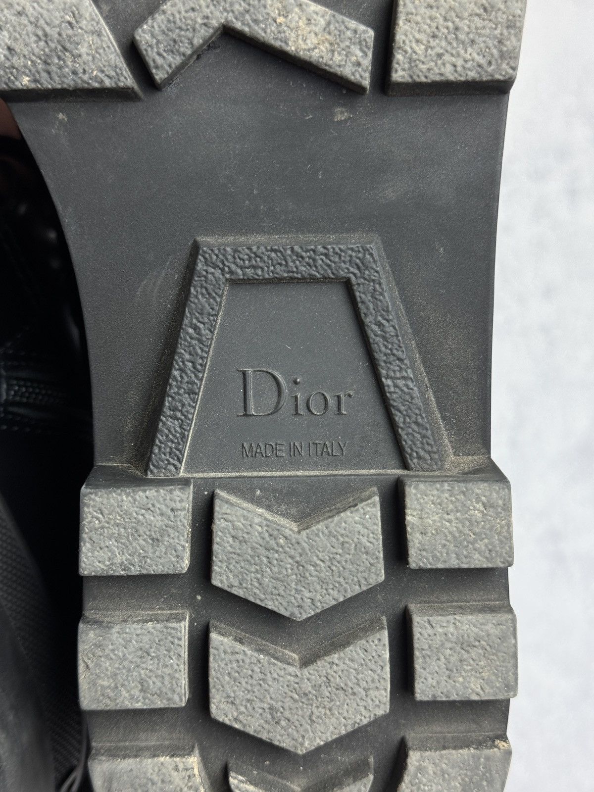 Dior Christian Dior Moto Racing Y2K Leather Combat Punk Boots | Grailed