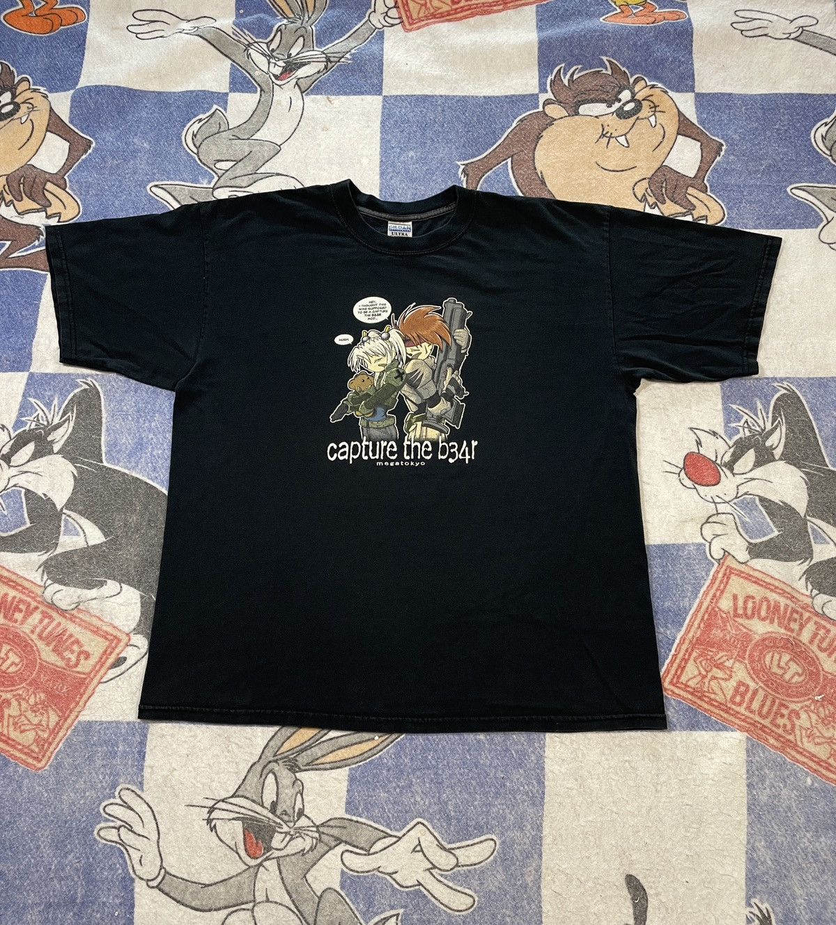 Vintage Vintage megaTokyo capture the b34r tee | Grailed