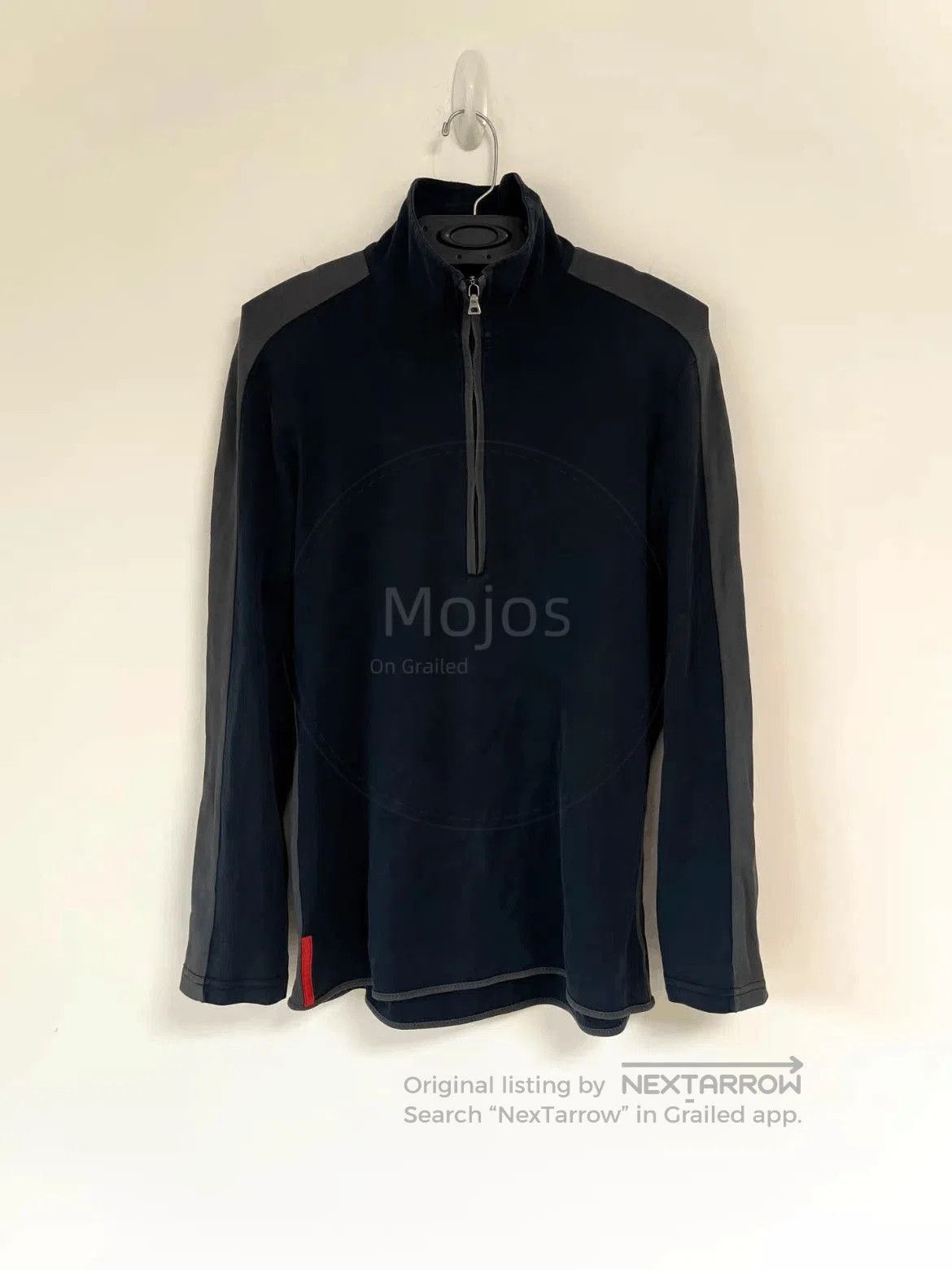 Prada Prada Red Label Half Zip Sweatshirt. | Grailed