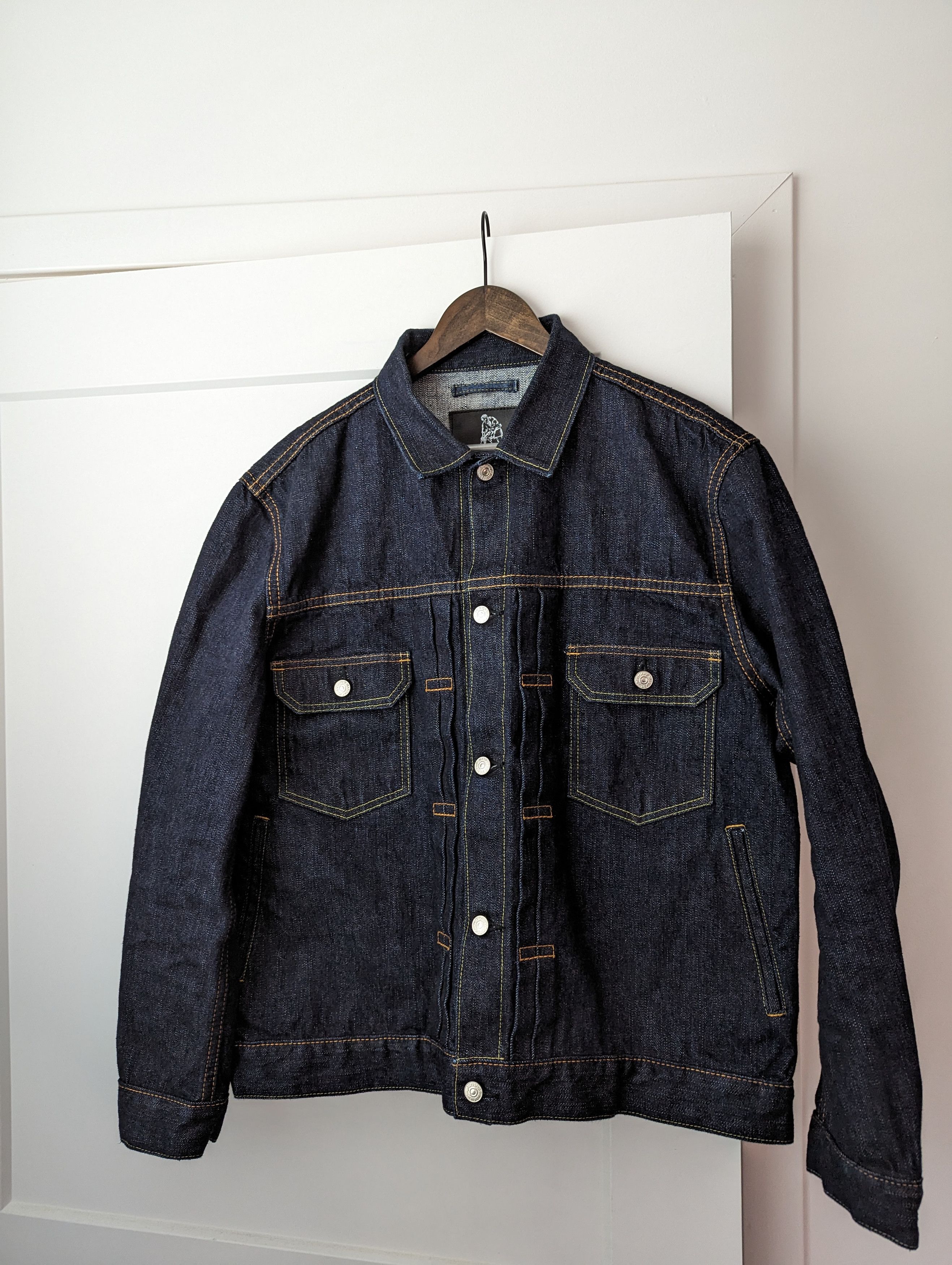 Pure Blue Japan Size 5 Pure Blue Japan x DC4 Type II Denim Jacket | Grailed