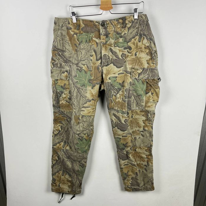 Vintage Vintage 90s Military Real Tree Pants Large USA Camo Baggy | Grailed