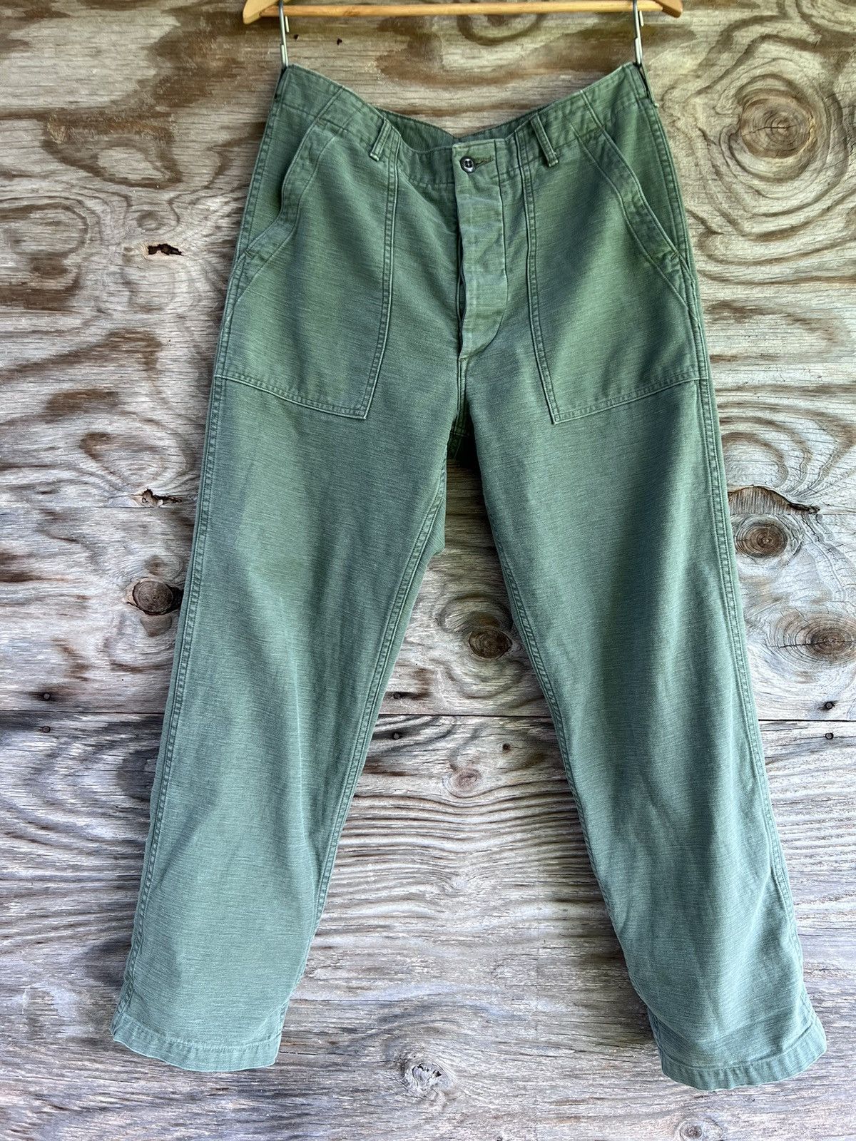Orslow orSlow Fatigue Pants Vintage Wash Olive- standard fit | Grailed