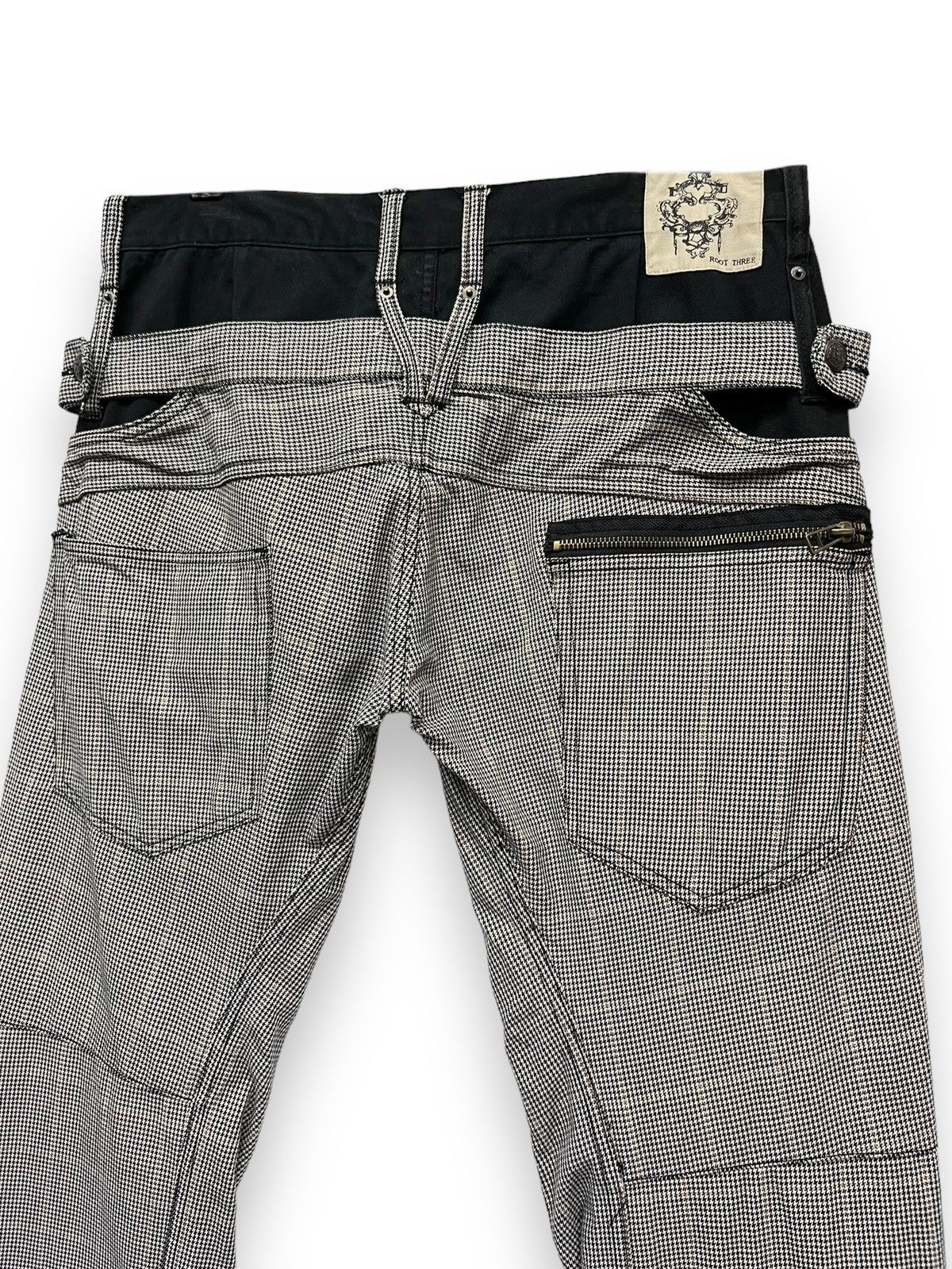 Roots × Seditionaries 🔥ROOT 3 Punk 2 Tone Double Waist Houndstooth ...