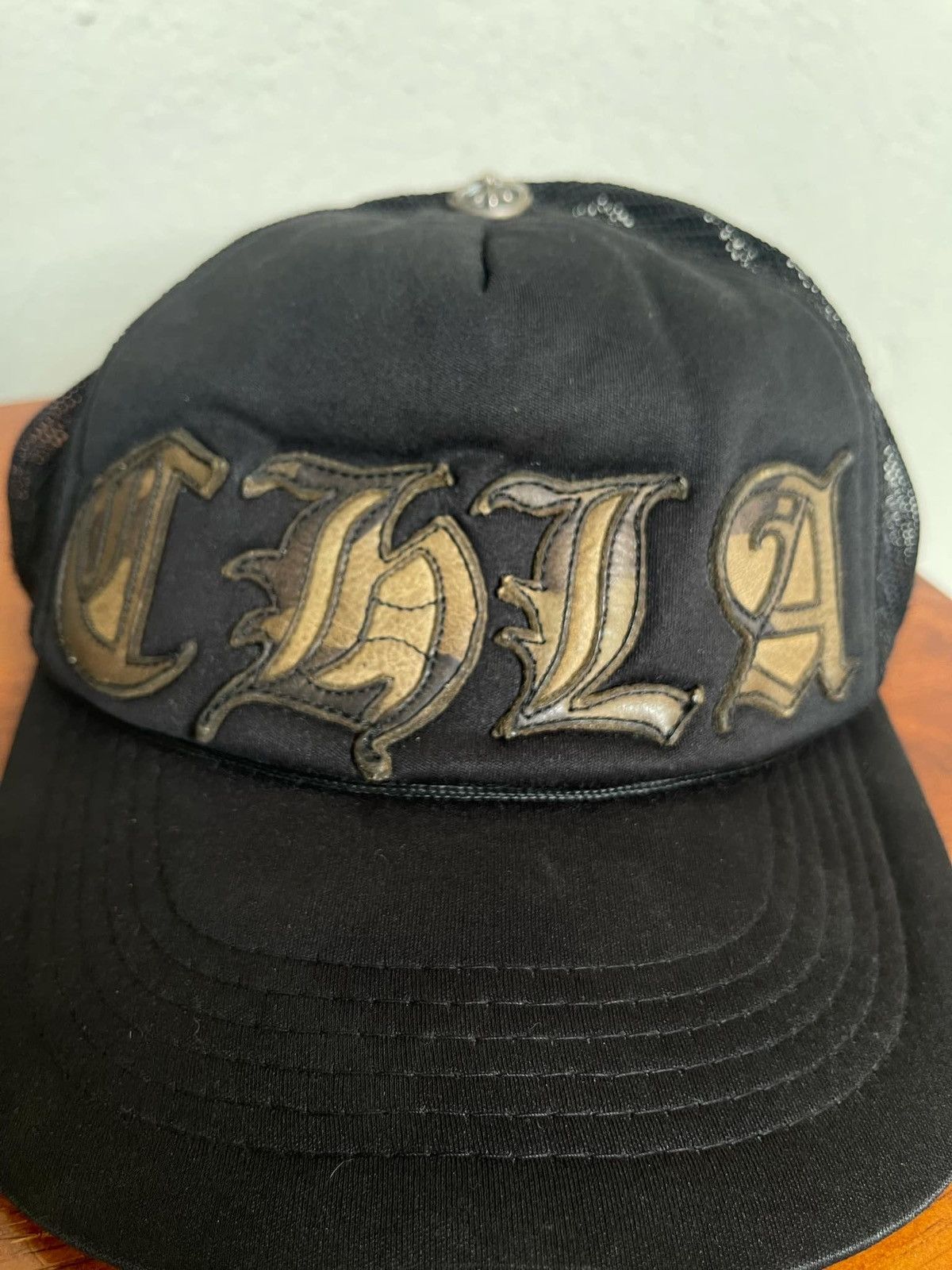 Vintage Chrome Hearts CHLA Trucker Hat / Cap | Grailed