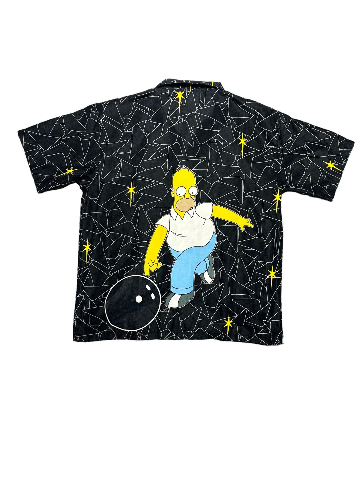Vintage 2002 The Simpsons Homer Bowling T Shirt Grailed