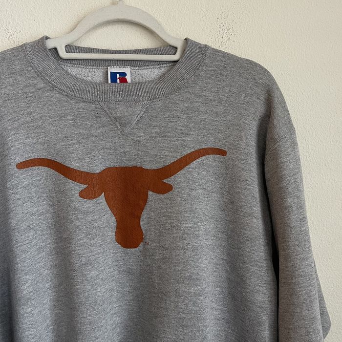 Vintage Russell Made in USA Longhorns University of Texas Sweater | Grailed