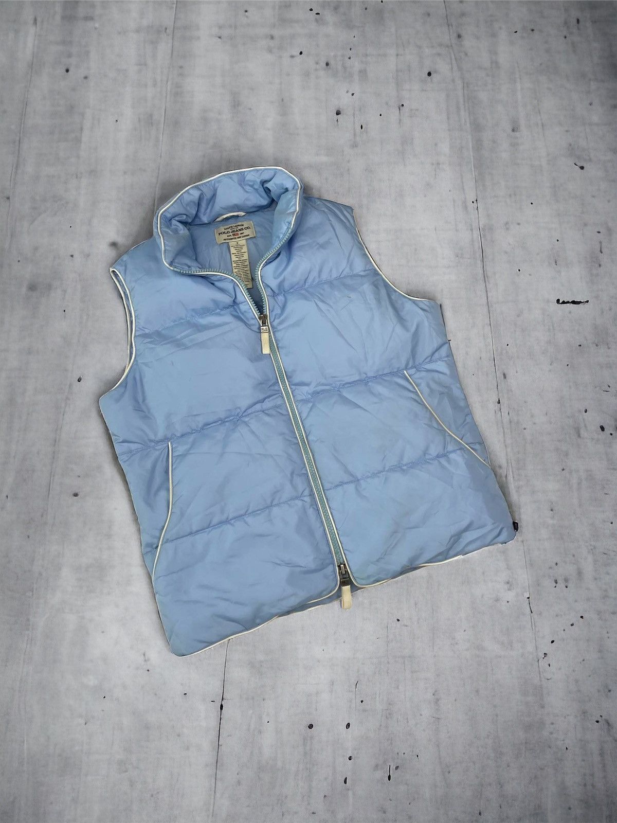 Polo Ralph Lauren × Vintage Polo Ralph Lauren Puffer Vest Chief Keef ...