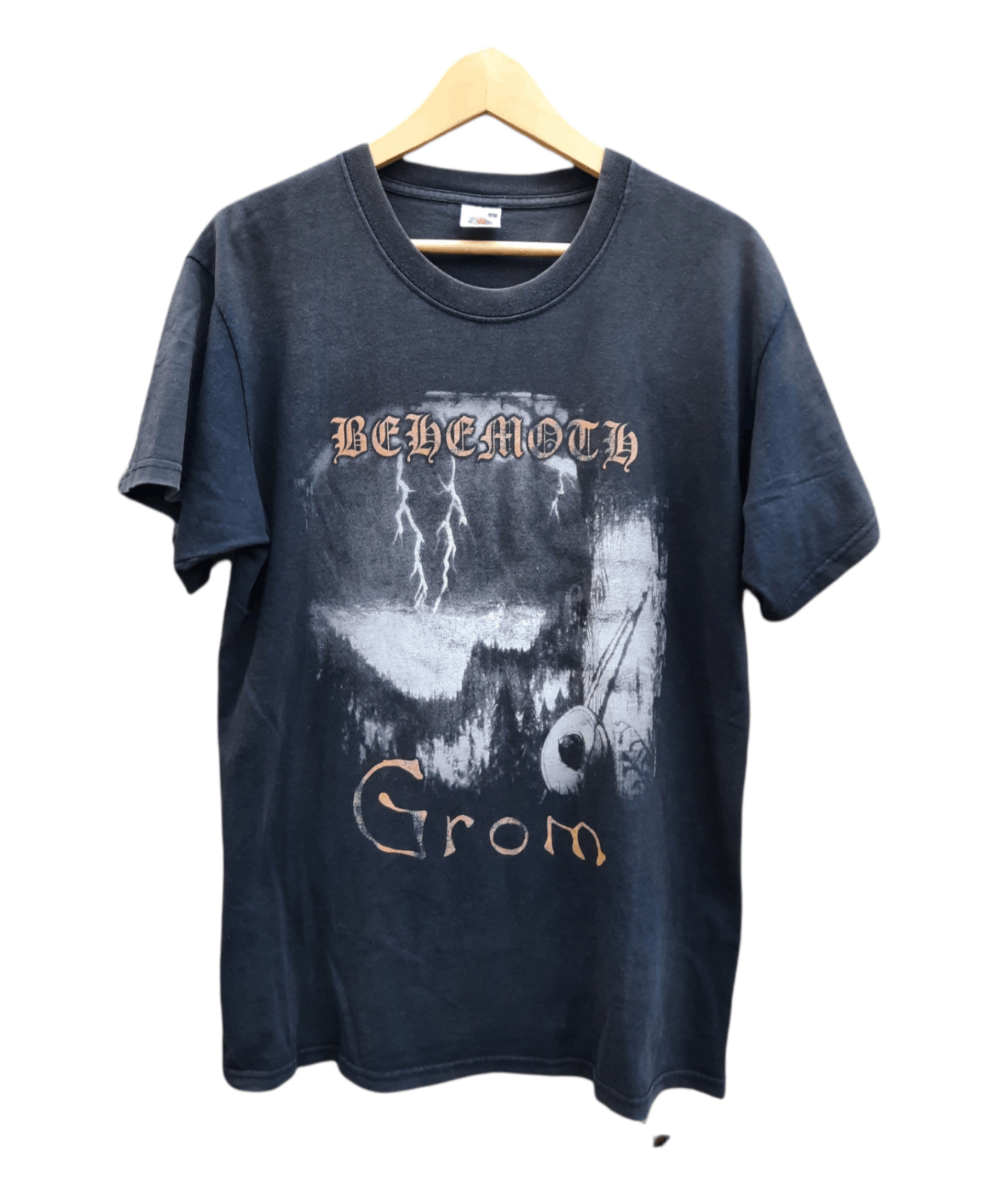 Band Tees × Rock T Shirt × Vintage Behemoth Grom black metal tees | Grailed