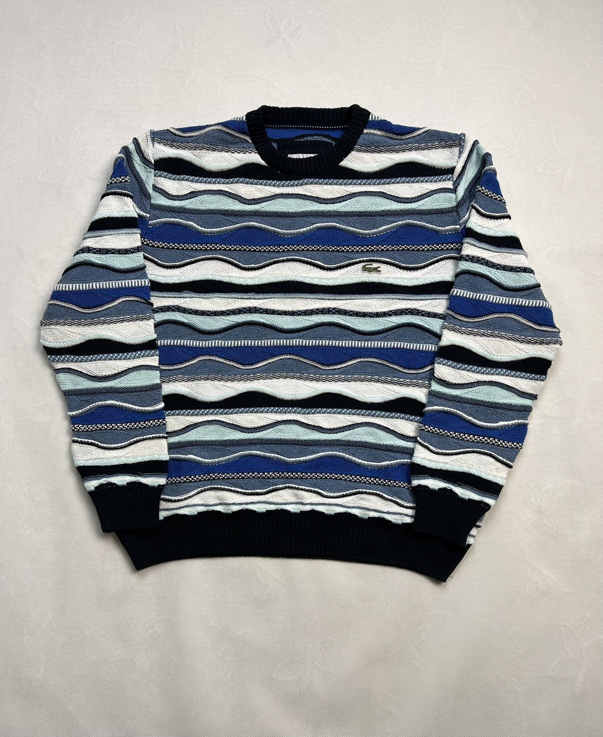 Lacoste Sweater Lacoste patterns vintage cotton coogi vibe rare | Grailed