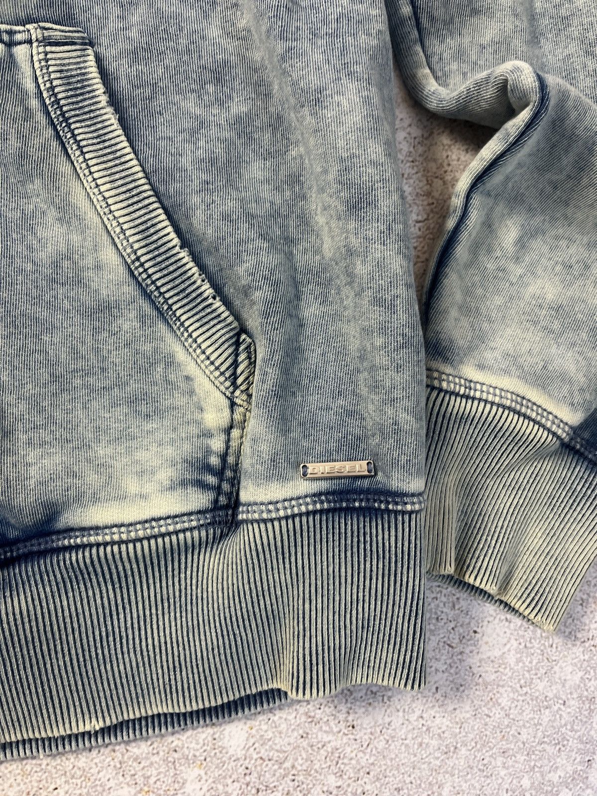 Diesel Vintage Diesel Zip Hoodie Opium Drip Leather Death Sex Money ...