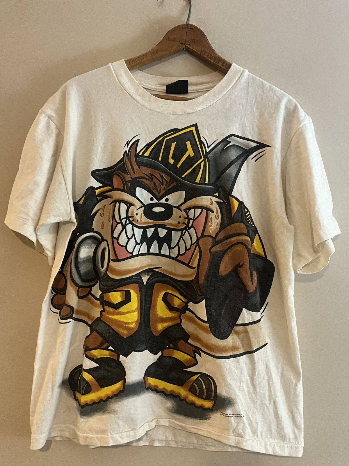 Cartoon Network × Vintage vintage big cowboy taz single stitch | Grailed