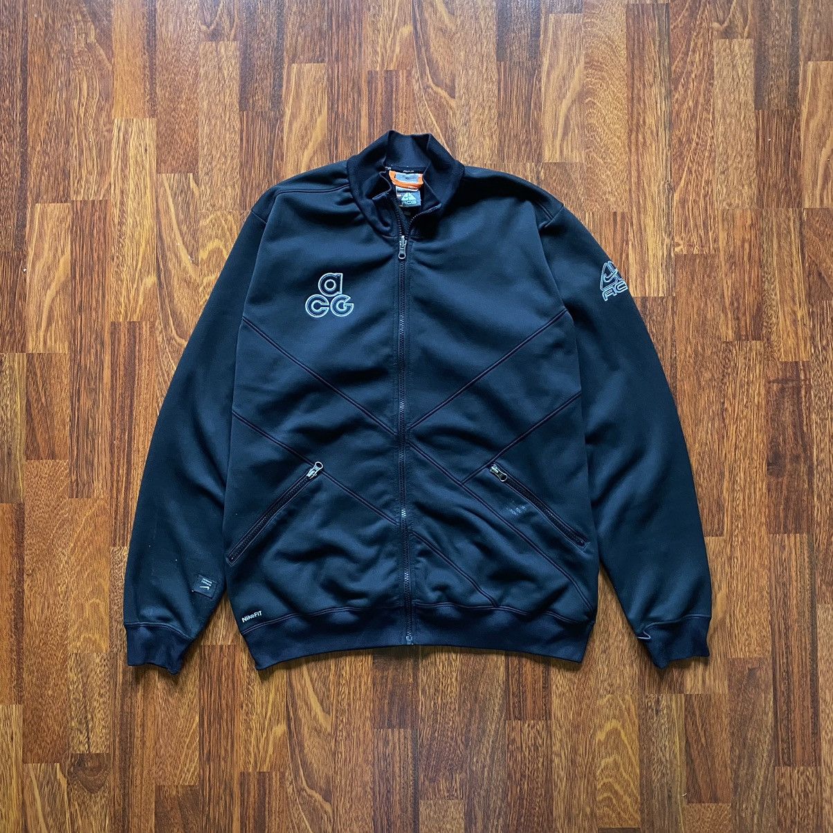 Nike ACG × Streetwear × Vintage Vintage Nike ACG Zip Softshell Big Logo ...