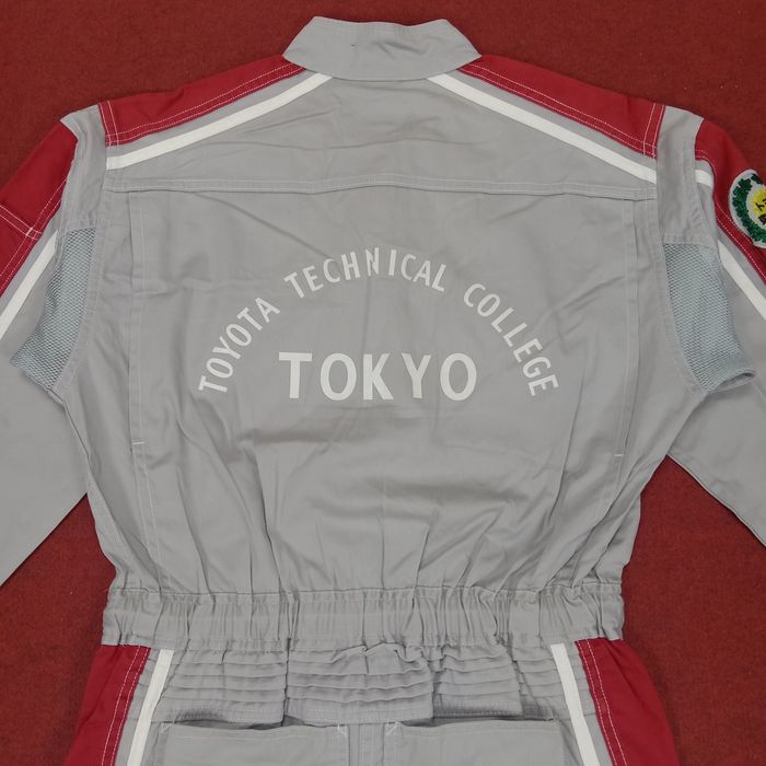 Vintage Toyota Technical College Tokyo Workwear Coverall Jacket | Grailed