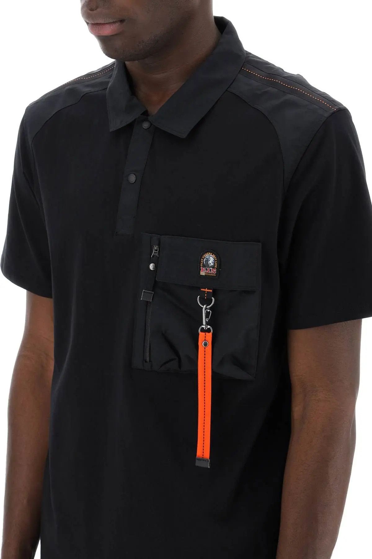 Parajumpers o1s22i1n0324 "Rescue Polo T-Shirt in Black | Grailed