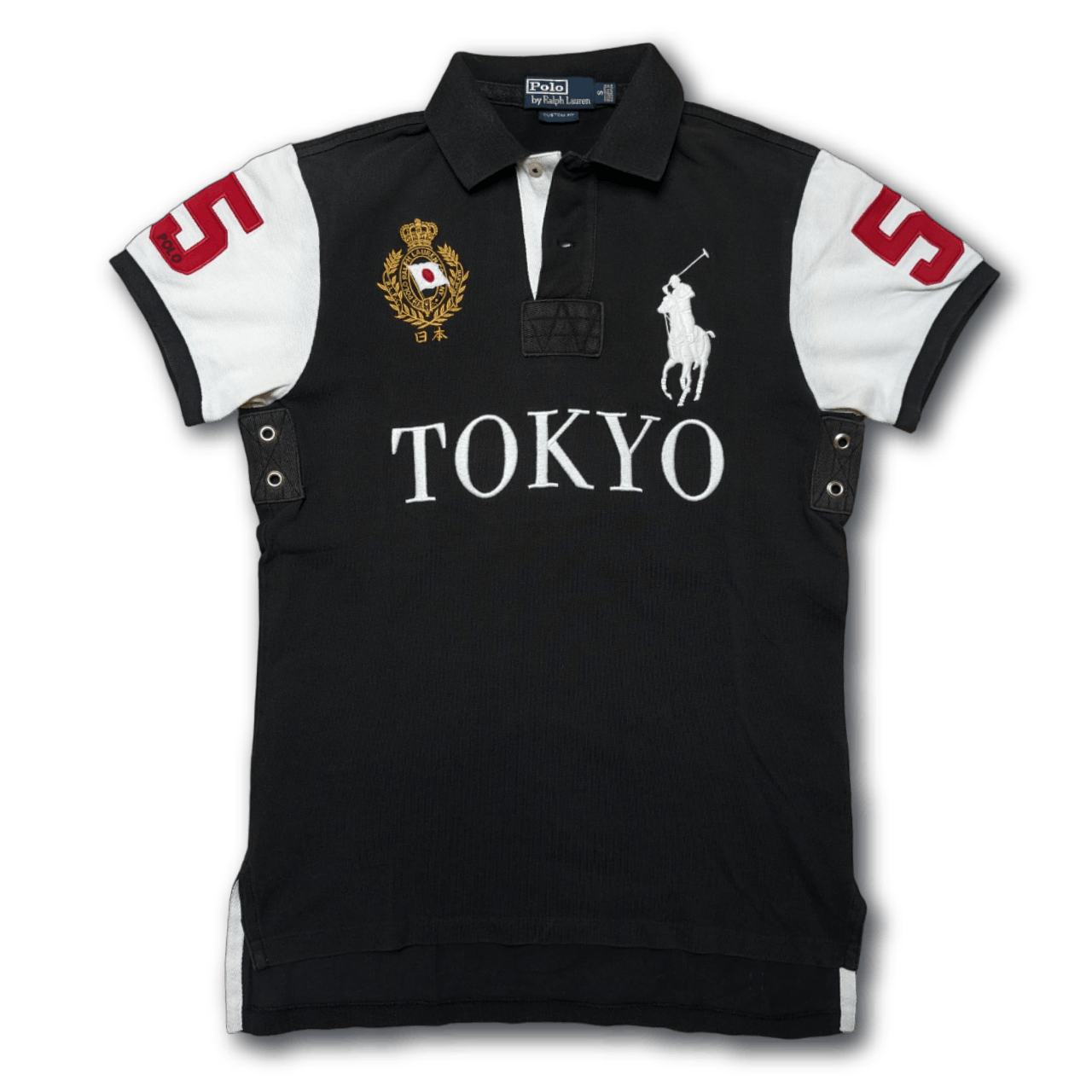 Polo Ralph Lauren × Ralph Lauren × Streetwear Vintage Y2K Chief Keef Ralph Lauren Black Tokyo ...