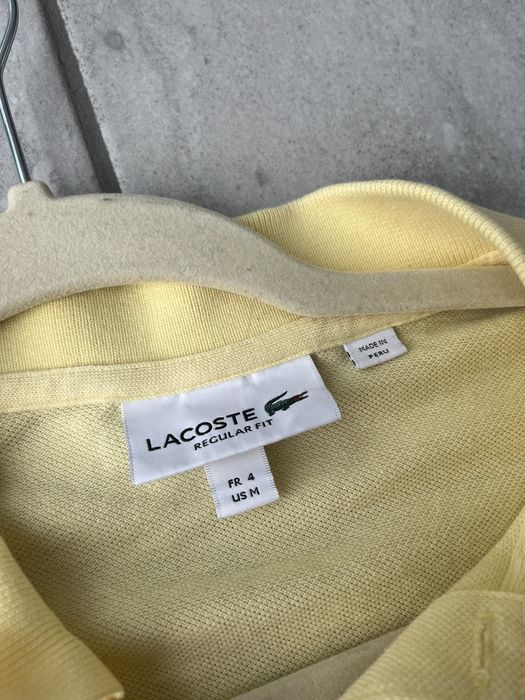 Lacoste Rare Lacoste polo palm tree alligator | Grailed